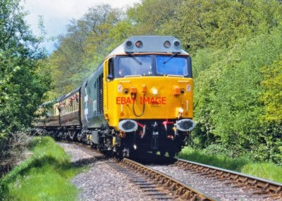 PHOTO CLASS 50 LOCO NO 50031 HAMPTON LOADE SVR 10TH MAY 1991 | eBay UK