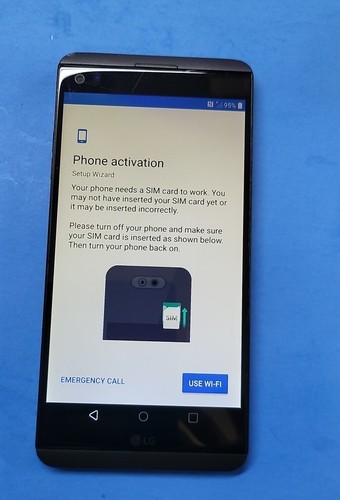 LG V20 64GB Titan Verizon Screen Discoloration Good Working #L10 ...
