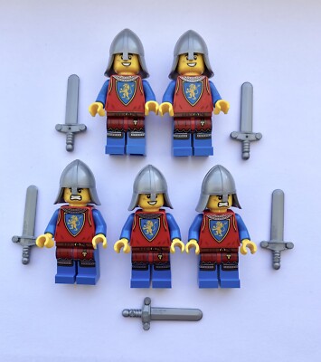 New Lego Lion Knights (Lot Of 5) Infantry Minifigures! | eBay