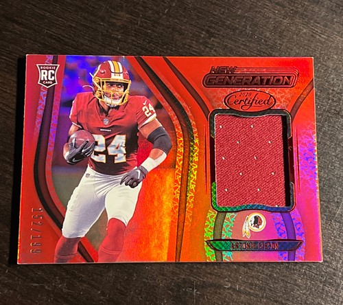Antonio Gibson Redskins 2020 Certified RC New Generation Patch Mirror ...