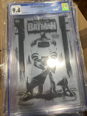 Absolute Batman Foil Ashcan #1 CGC 9.8 LIMITED 500 Copies! SDCC ...