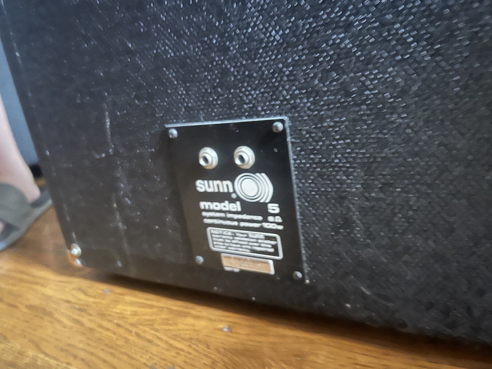 SUNN Model 5 PA SPEAKER TOWER Cabinets RARE 4x12 Pair Mint 1970s LOCAL ...