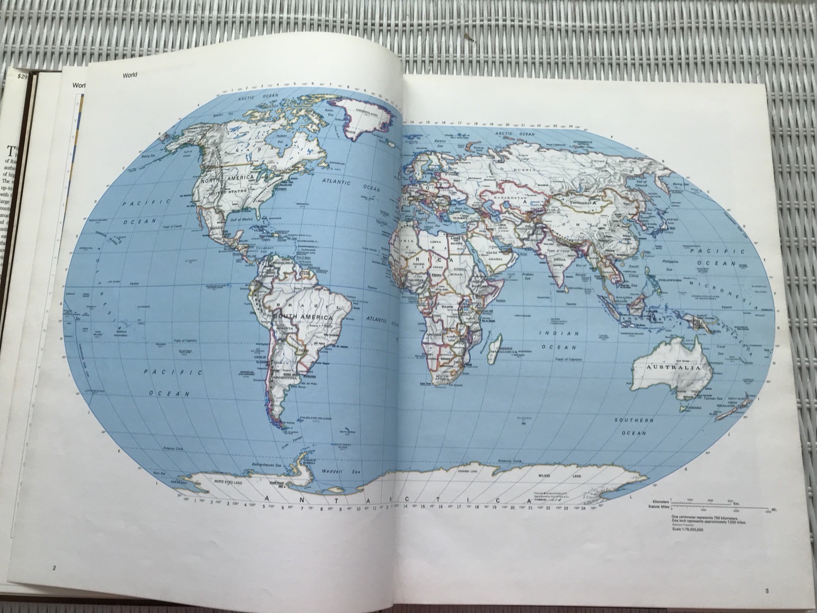 Today's World : A New World Atlas from the Cartographers of Rand ...