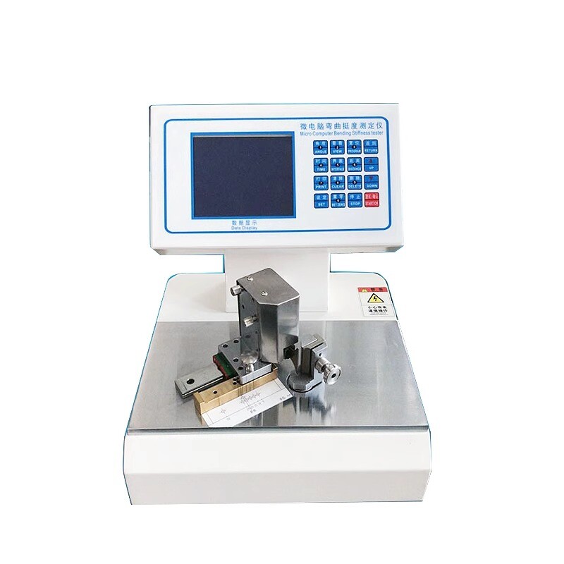 Paper Bending Stiffness Tester 90 Degrees Paper Crease Stiffness Test ...