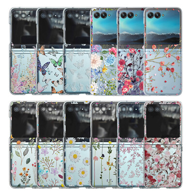 For Motorola Razr/ Razr+ 2024 Cute Butterfly Design Case with Beaded ...