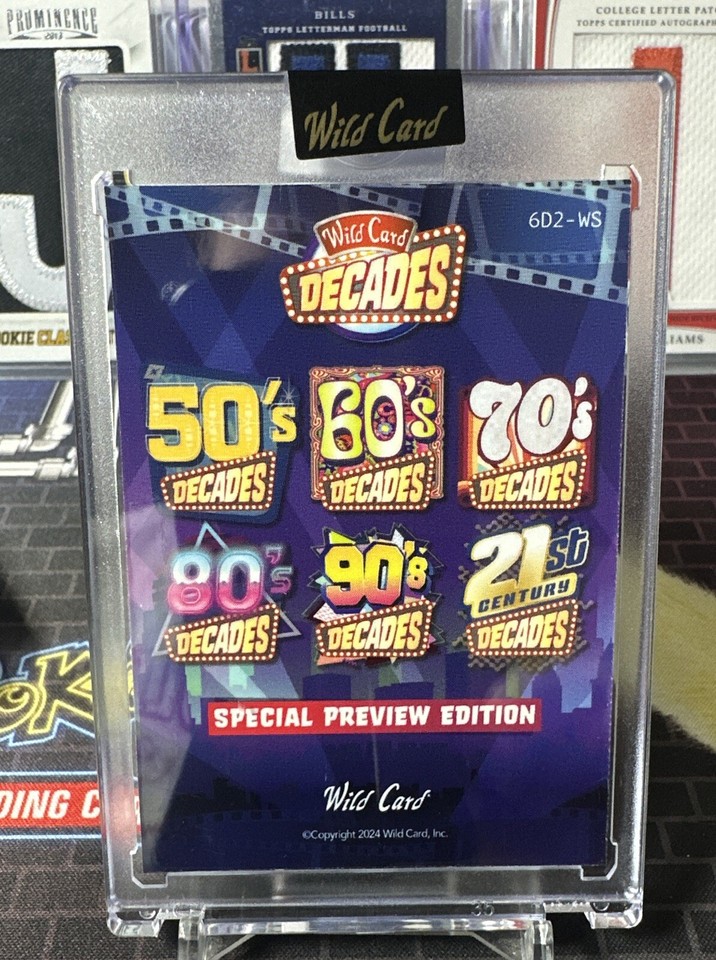 2024 Wild Card National Decades William Shatner 60's Decade Preview #1/ ...
