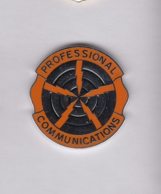 US Army 5th Signal Command crest DUI badge V-21 | eBay