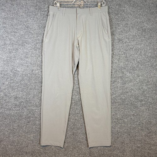 Fabletics Pants Mens 32x32 Gray Performance Stretch Golf Chino The Only ...