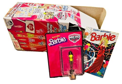 Worlds Smallest Micro Figures & and Comics Yellow Swim Malibu Barbie ...