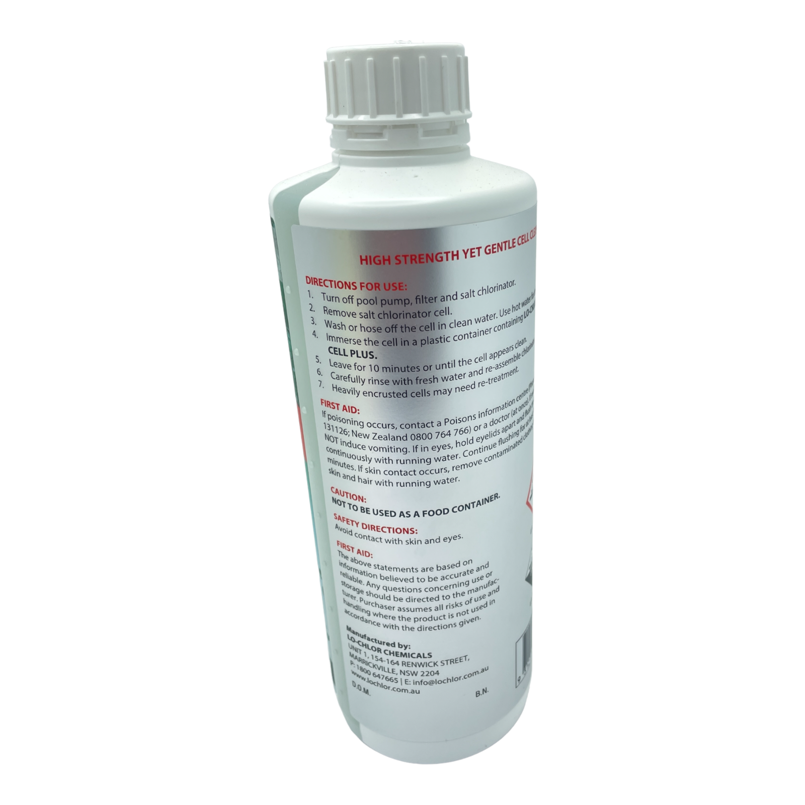 Lo Chlor Clean Cell Plus Salt Cell Cleaner 1 litre - Pick Up Only | eBay