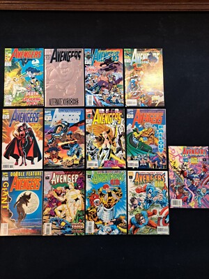 Avengers Lot Of 13 Marvel 356 360 364 370 374 375 376 378 379 383 386 ...