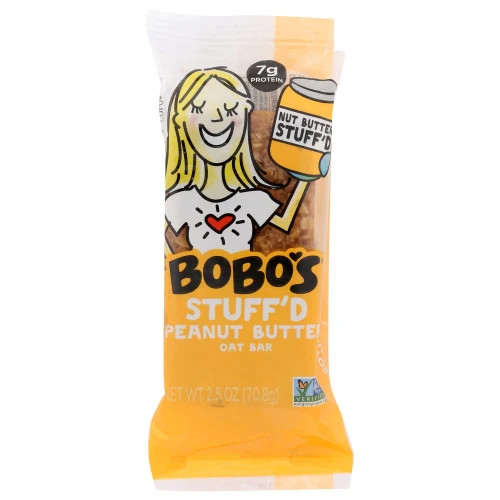 Bars Stfd Pnt Bttr Flld 2.5 Oz(Case Of 12) By Bobo's Oat Bars | eBay