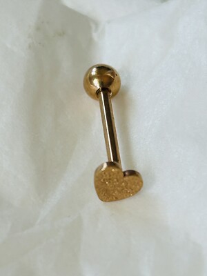 Tongue Peircing Bar Crystal Surgical Steel 16G Barbell Body Jewellery ...