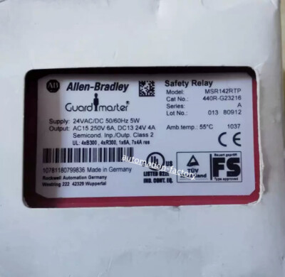 NEW 440R-G23216 GuardMaster 24 V Safety relay MSR142RTP | eBay