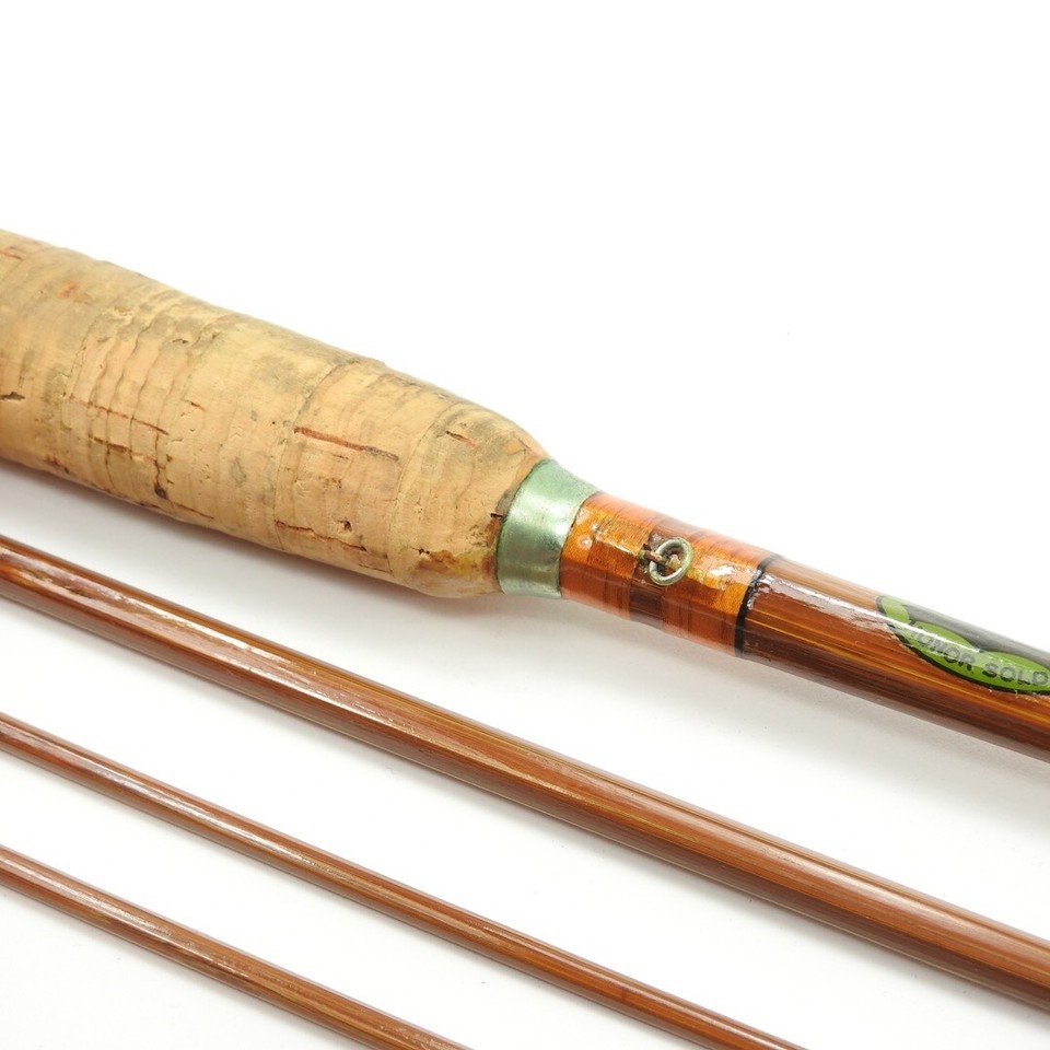 Heddon-Built Shakespeare #1234 Bamboo Fly Rod. 7’ 6”. W/ Tube & Sock ...