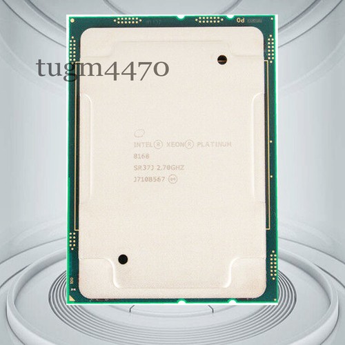 Intel Xeon Platinum 8168 sr37j 2.70ghz 24 cores 205w 33mb lga-3647 CPU ...