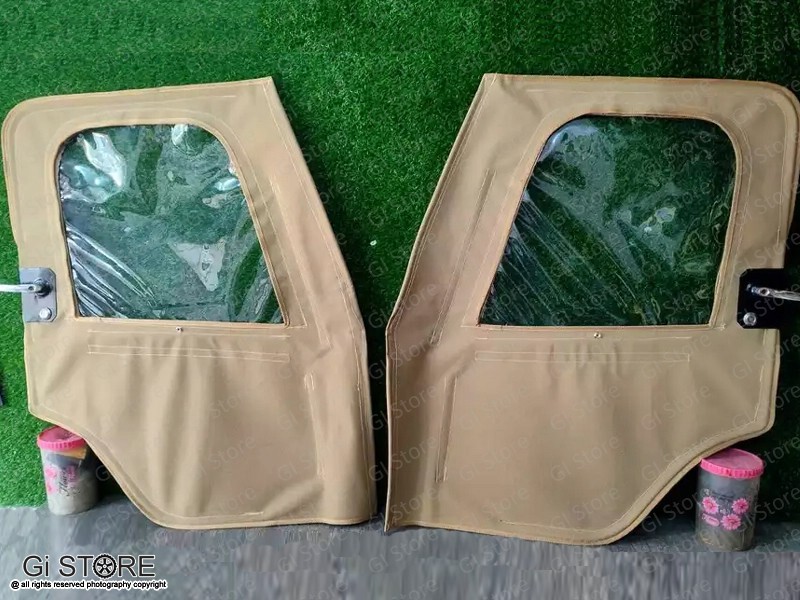 Door Frame Set with Covers and organizer Fits Willys Jeep CJ2A CJ3A | eBay