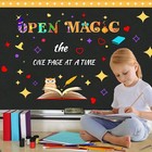 Magic Themed Classroom Bulletin Board Decorations Set Back to School ...