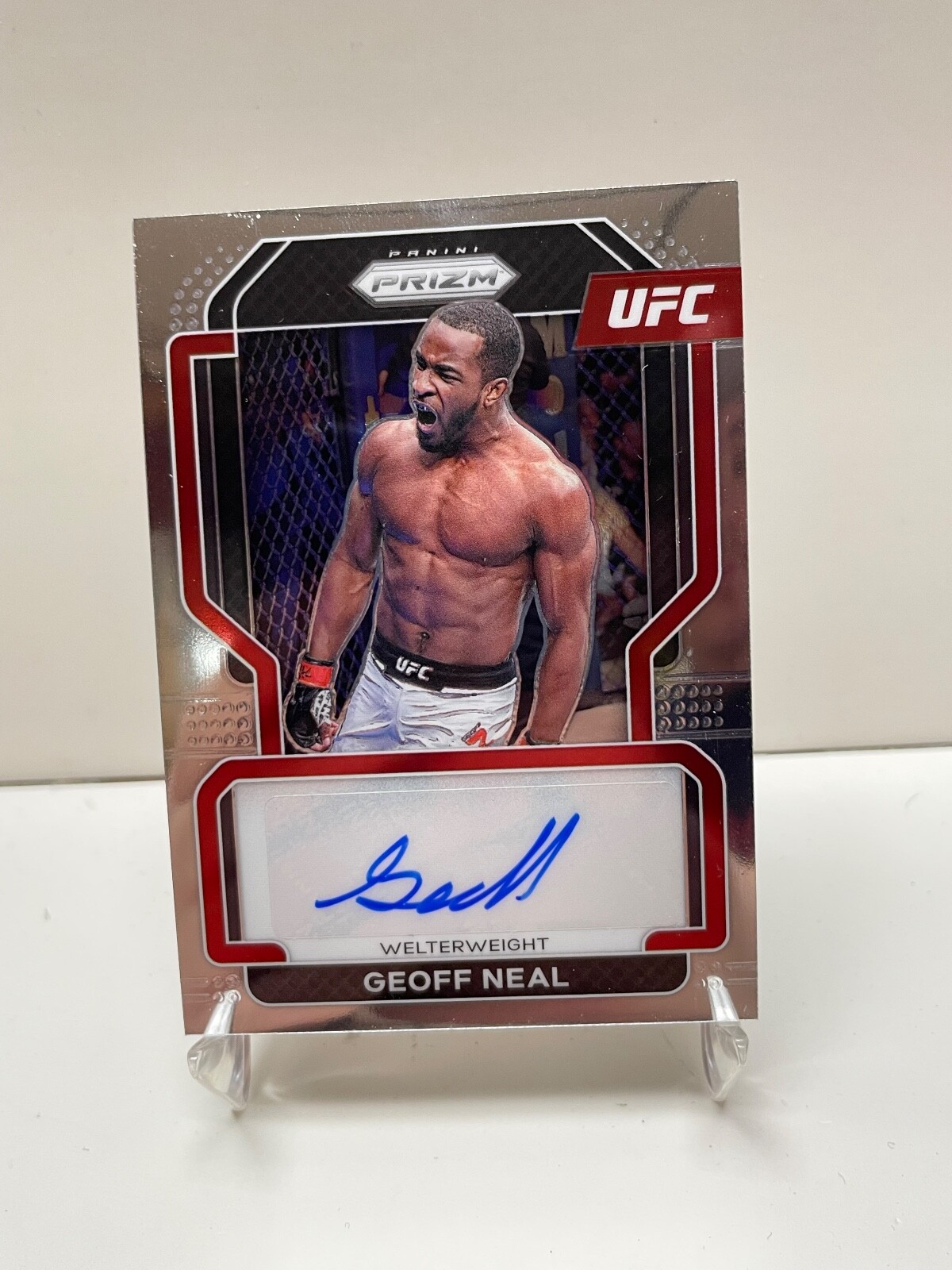 2022 Panini Prizm UFC - Signatures #SG-GFN Geoff Neal (AU) for sale ...