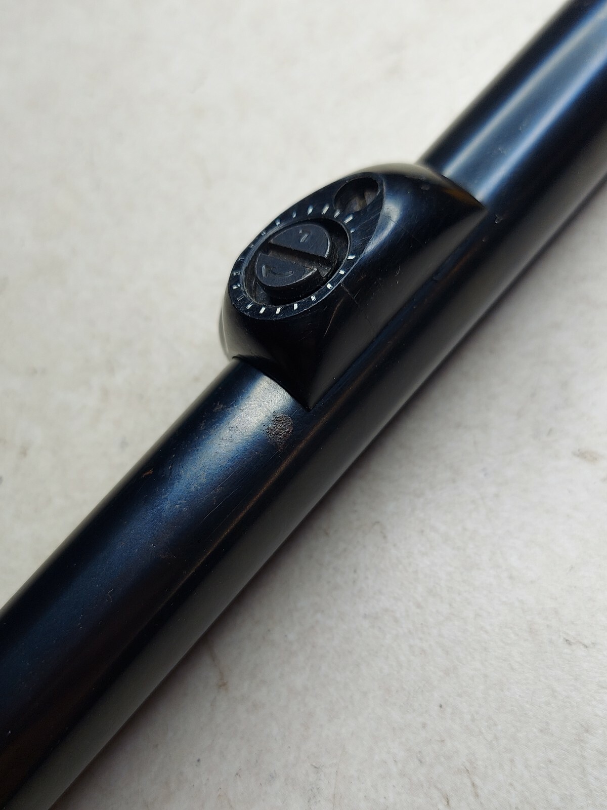 Vintage Weaver B4 Rifle Scope Blued Crosshair Reticle USA 4x Rimfire ...