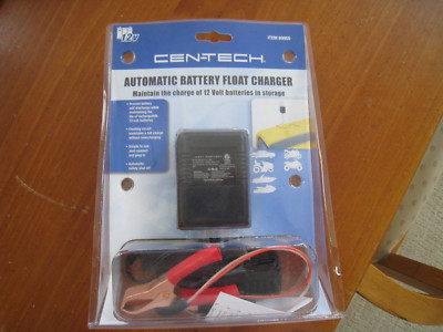CEN-TECH AUTOMATIC 12 VOLT BATTERY Float CHARGER Harbor Freight Tools ...