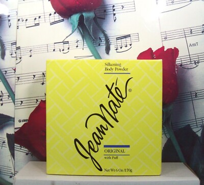 Jean Nate By Revlon Silking Body Powder 6.0 OZ. NWB. Vintage ...