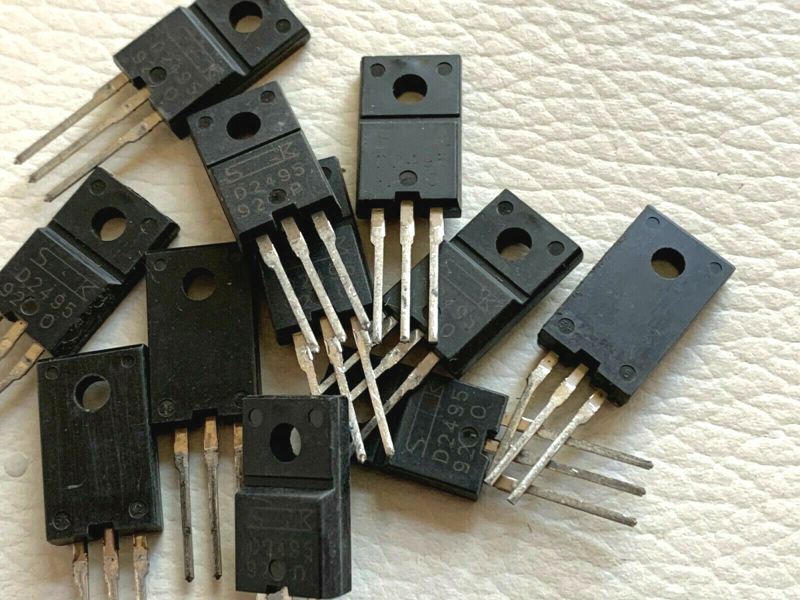 20 Pieces |2SD2495 Sanken Power Transistor 6A 110V NPN | FREE US ...