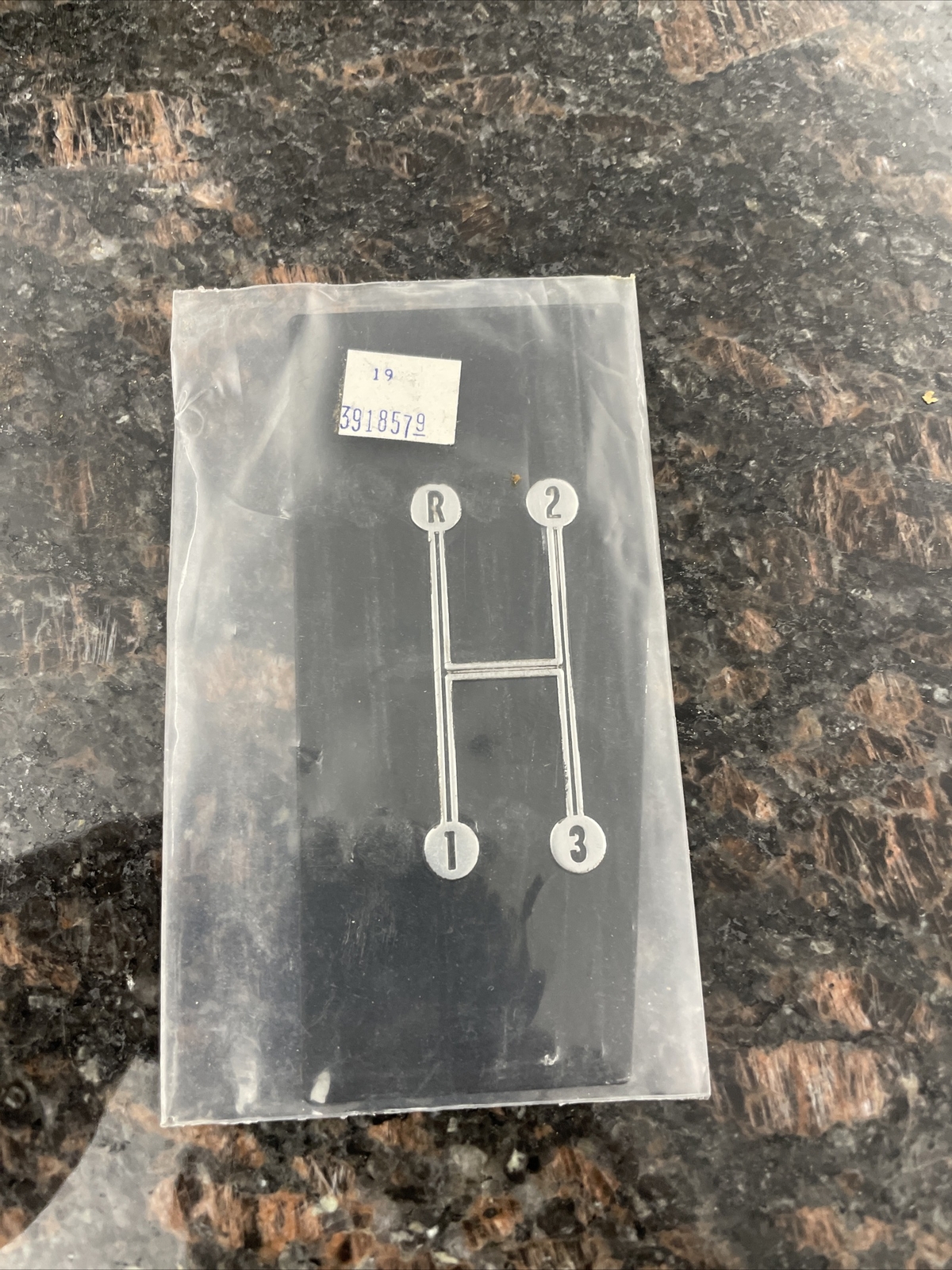1968-1976 3-SPEED SHIFT PATTERN NOS GM #3918579 | eBay