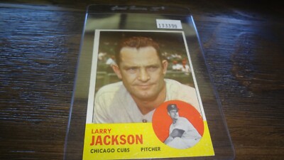 1963 TOPPS # 95 LARRY JACKSON BASEBALL CARD | eBay