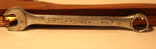 SK S-K Tools C18 9/16" Combination Wrench 12 Point Forged Alloy USA ...