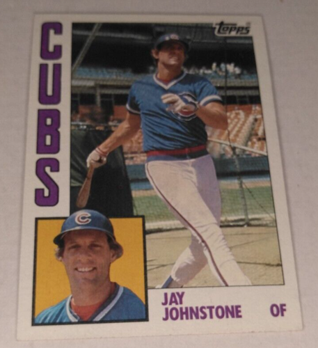 1984 Topps Baseball Card Jay Johnstone Cubs #249 | eBay
