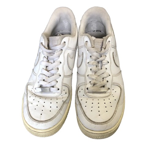 Nike Air Force 1 Sneakers Women 9.5 Off White Low Top AF1 Lace Up ...