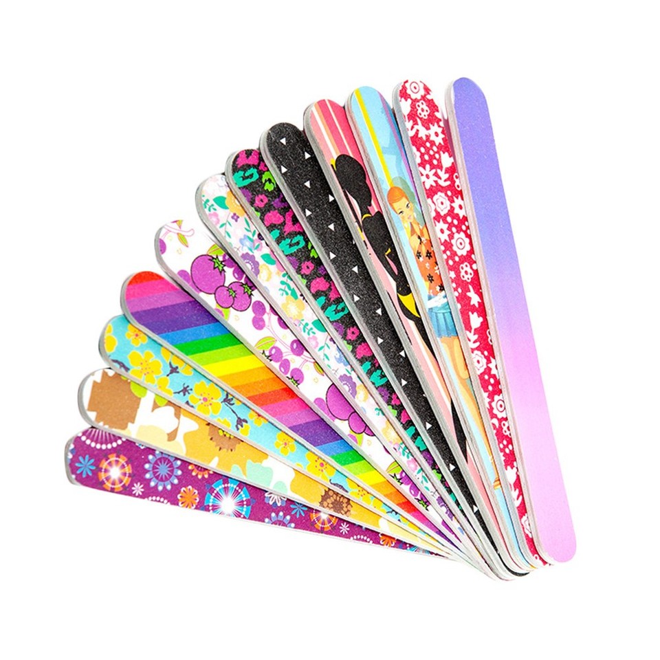 30 Pcs Fingernail Sand Block Double Sided Polishing Buffer for Nails ...