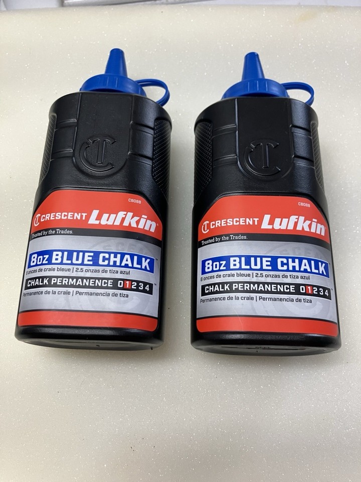 Marking Chalk Refill Powder Crescent Lufkin Grade 1 2X8oz 1 lb Total | eBay