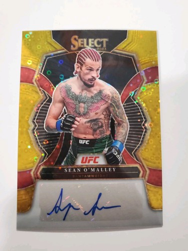 2023 Panini Select UFC - Signatures Sean O'Malley #SG-SOM Gold Disco ...
