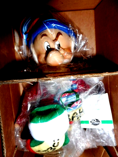 Rare Ashton Drake "Grumpy At Christmas" W/Stocking & Coal & Stand | eBay