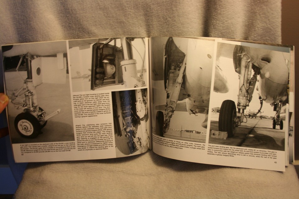 Grumman EA-6B Prowler Walk Around Squadron Signal Book 5535 VGC ...