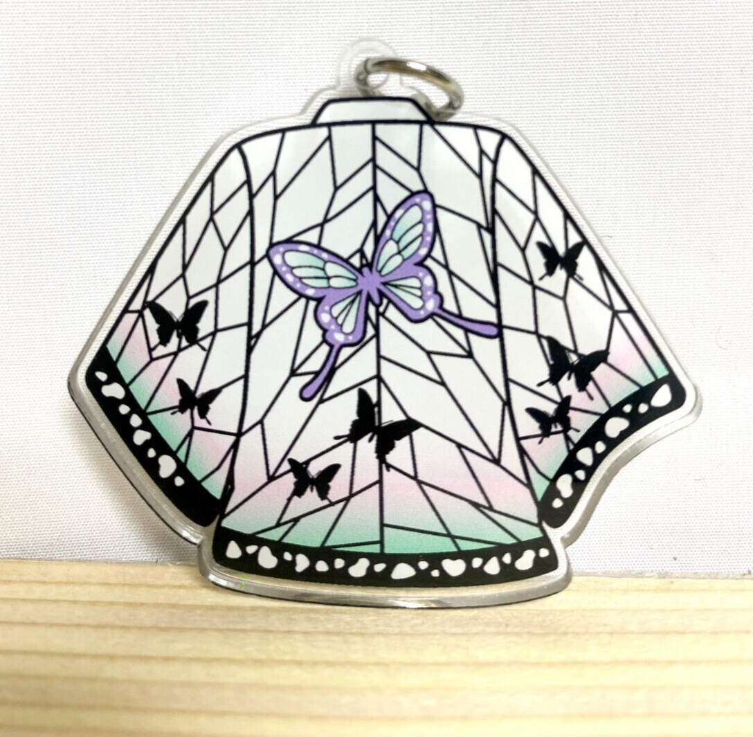 Kocho Shinobu Cloak Demon Slayer Kimetsu no Yaiba Acrylic keychain ...