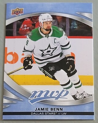 2023-24 Upper Deck MVP Hockey, Base Card #197 JAMIE BENN Dallas Stars ...