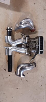 genuine Italian weber 44 idf for air cooled VW manifold included | eBay