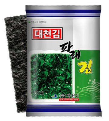 Korean Daecheon Roasted Dried Seaweed Laver Parae Gim/Kim 5Sheets X 10 ...