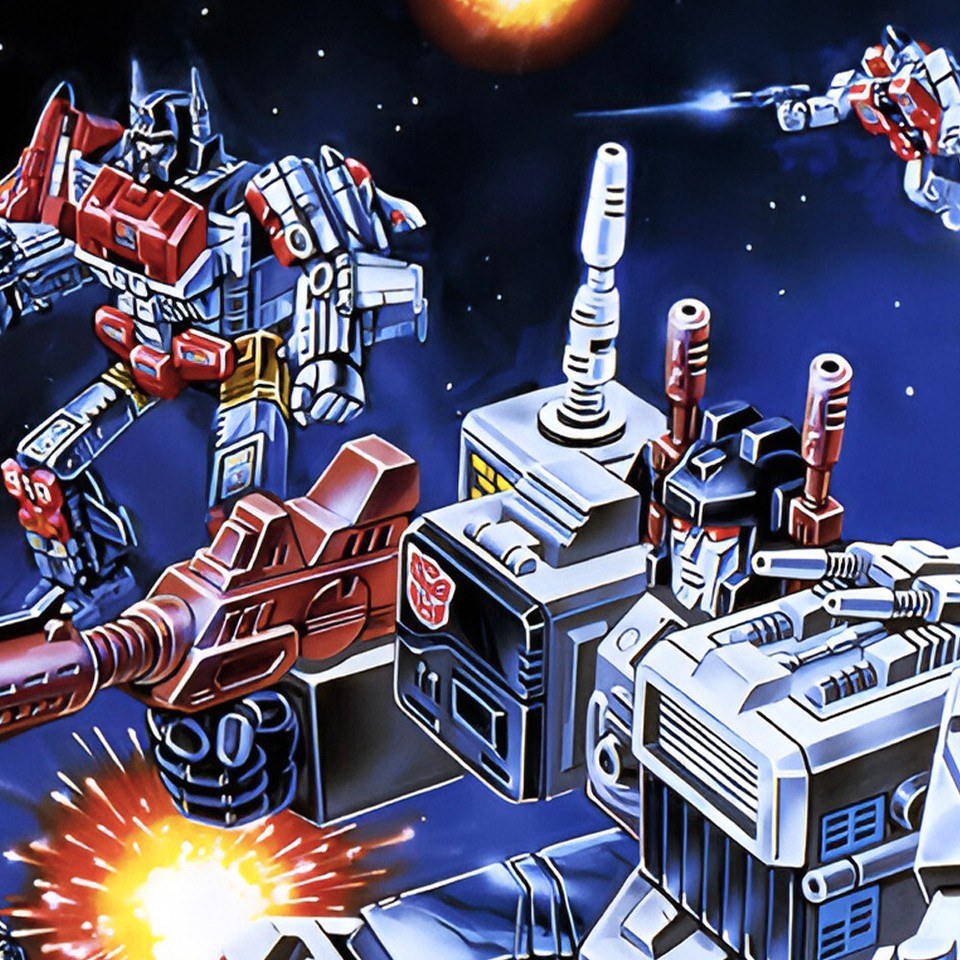 Transformers G1 Box Battle Artwork Poster 18" x 24" Print 80s Retro ...