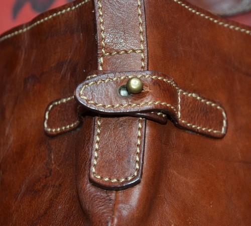 Larella Pellettera In Firenze Women Leather Bag Brown Made In Italy ...