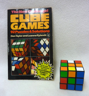 RUBIKS CUBE AND CUBE GAMES BOOK 92 PUZZLES & SOLUTIONS | eBay