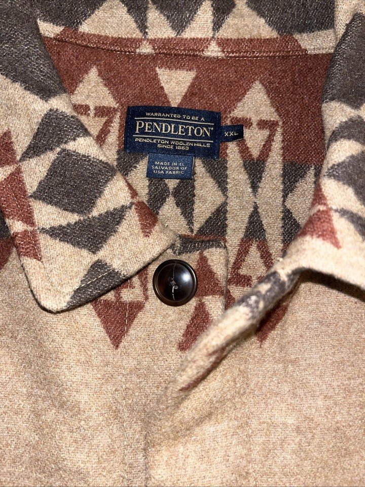 Rare - Pendleton Basket Maker Wool Button Jacket Size Men’s XXL MultiColor | eBay