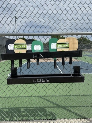 Pickleball Paddle Rack Set -Outdoor | eBay