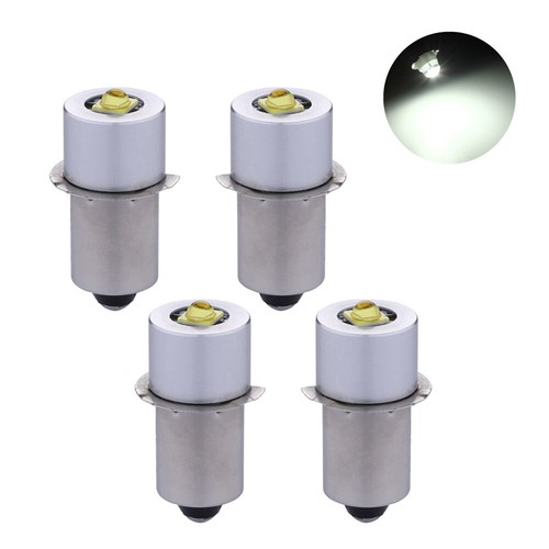 4Pcs P13.5S 5W 18V Led Work Bulb Flashlight Torch Light 4-24V | eBay