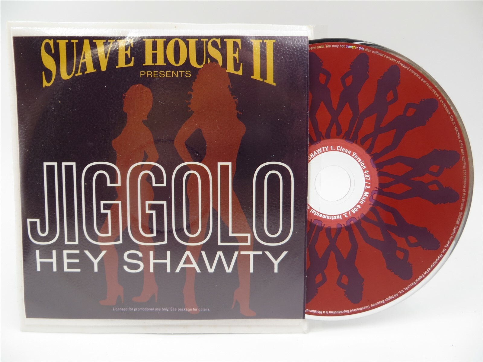 Jiggolo ? Hey Shawty ? 3 Track DJ PROMO CD | eBay