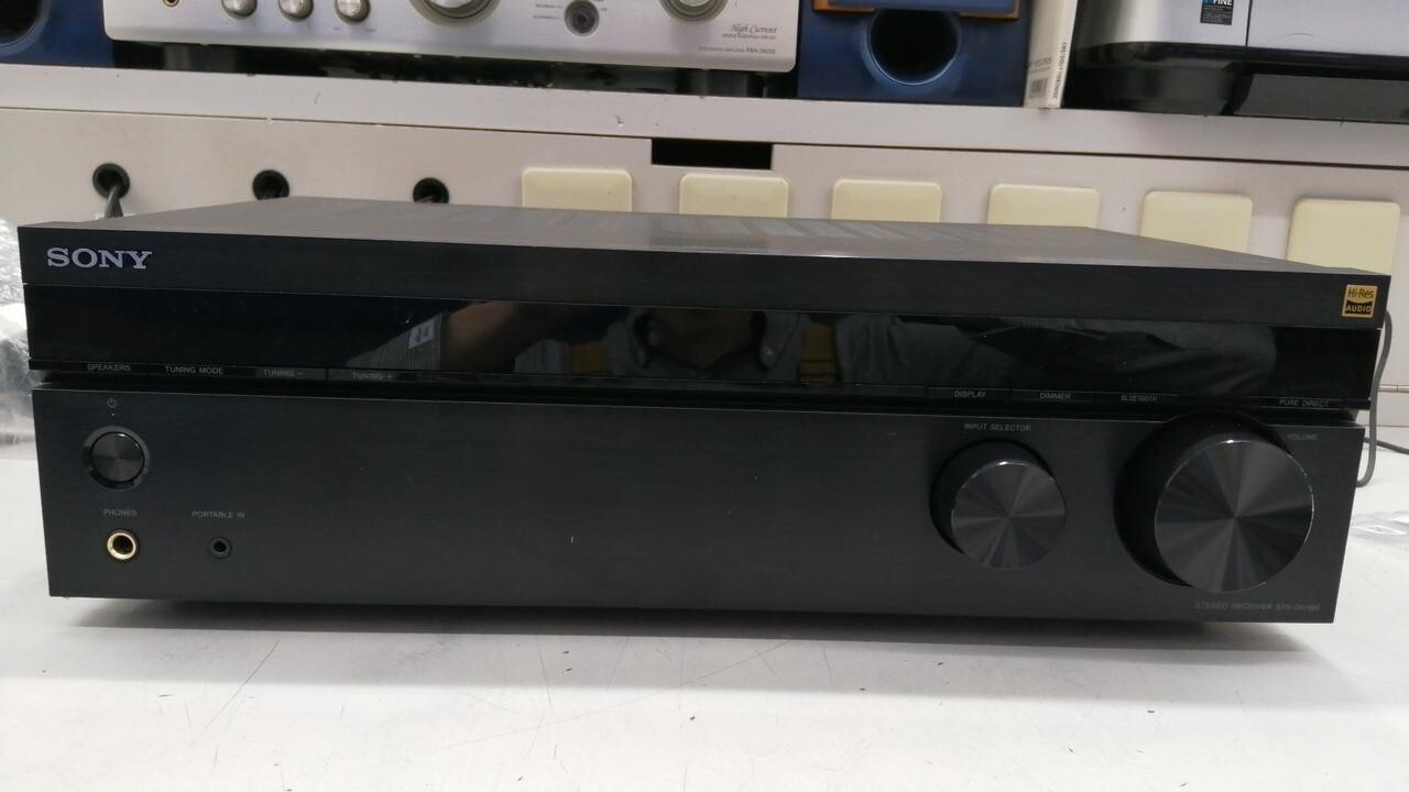 Sony STR-DH190 2-Channel Stereo Receiver with Bluetooth Phono Aux Input ...