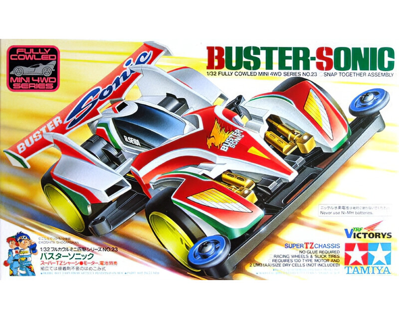 Tamiya Mini4WD 19423 Let's Go Buster-Sonic Super TZ Chassis modeling | eBay